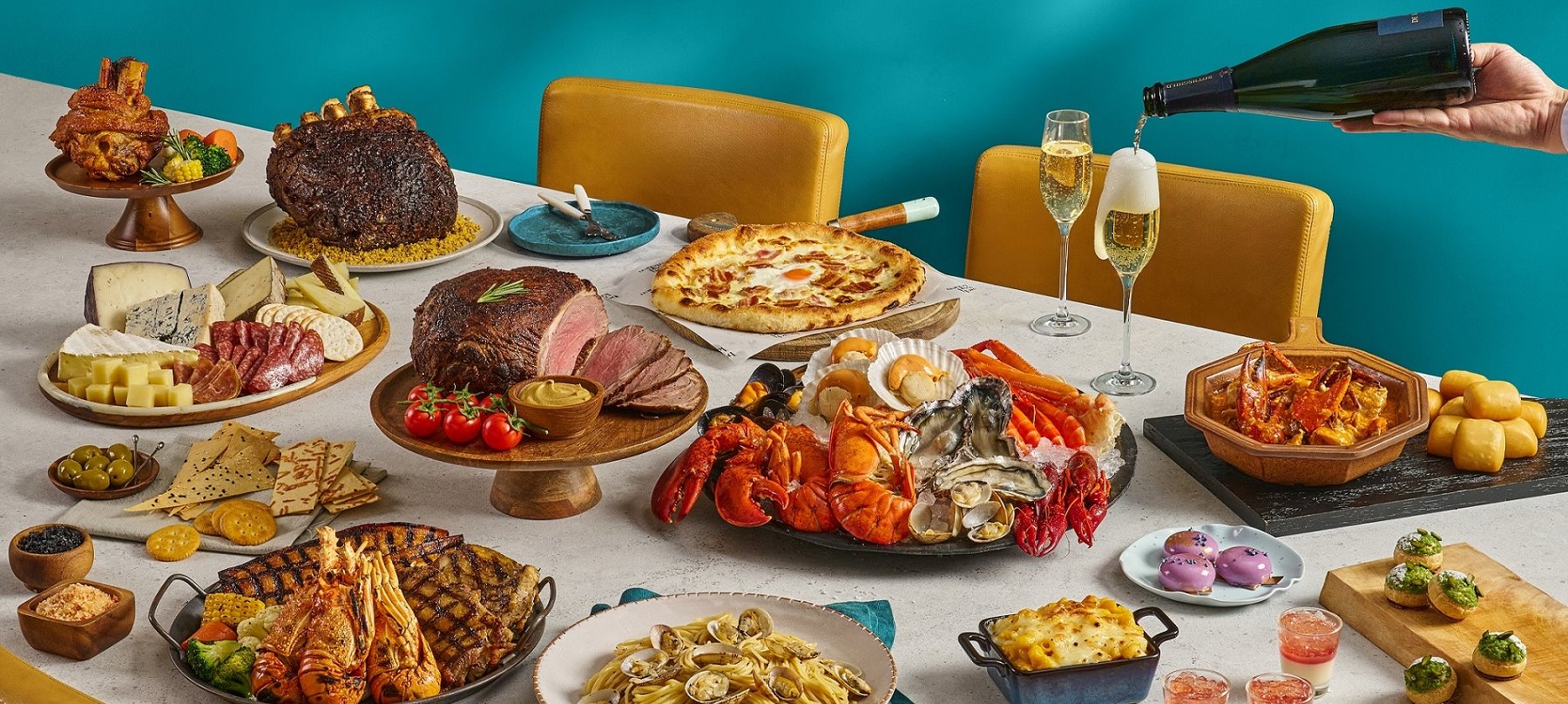 Seafood Buffet Lunch in Singapore | JW Marriott Singapore South Beach